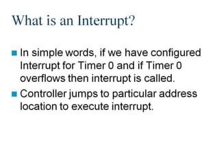 Interrupts | PPTX | Operating Systems | Computer Software and Applications