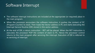 Interrupts of 8085 | PPTX