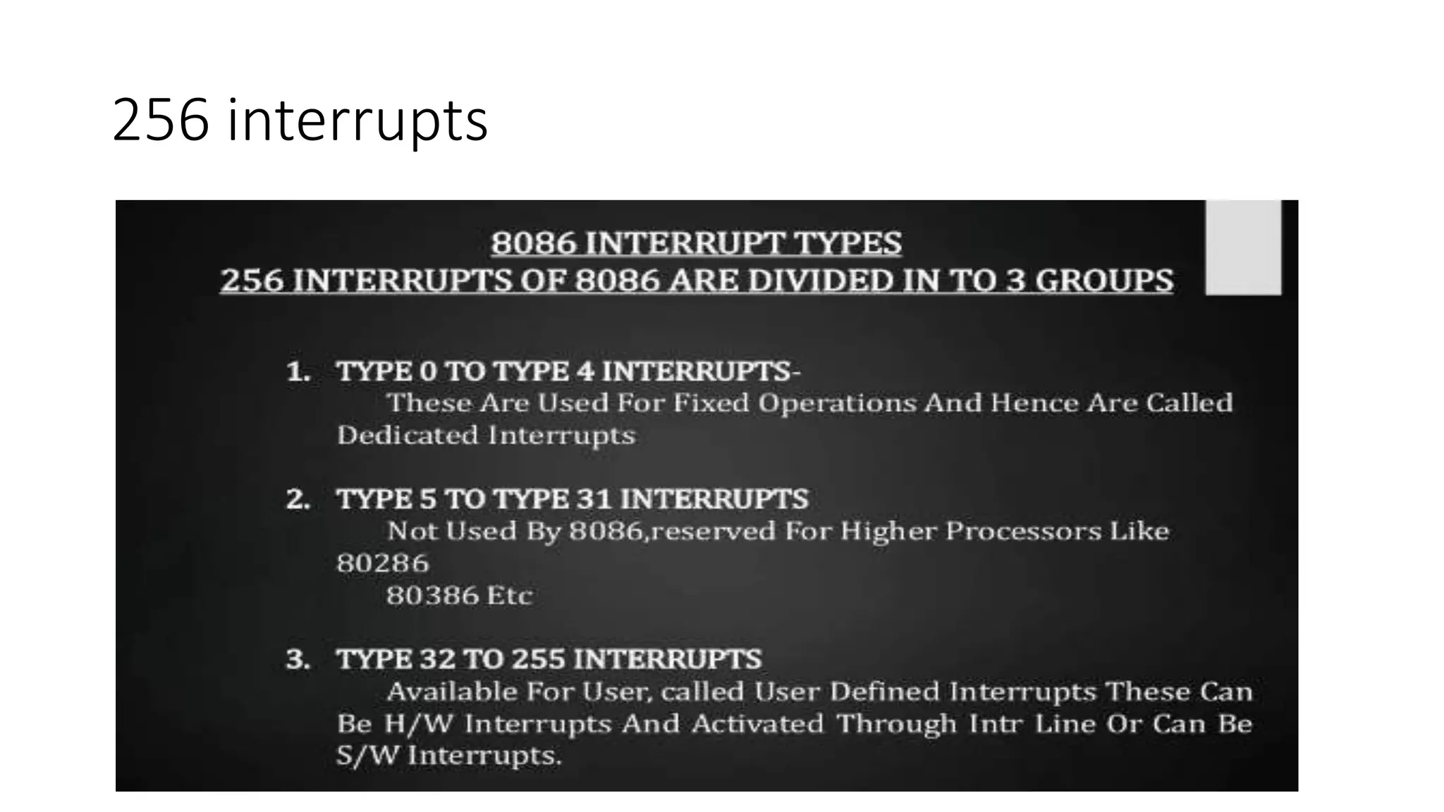 interrupts.pptx | Operating Systems | Computer Software and Applications