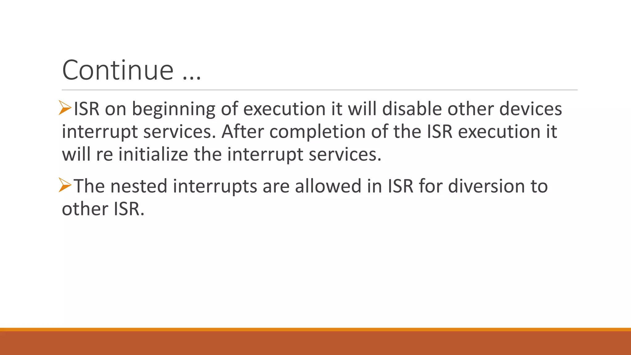 Interrupts and types of interrupts | PPTX