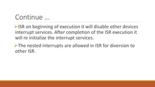 Interrupts and types of interrupts | PPTX