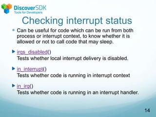 Linux Interrupts | PPT