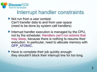 Linux Interrupts | PPT