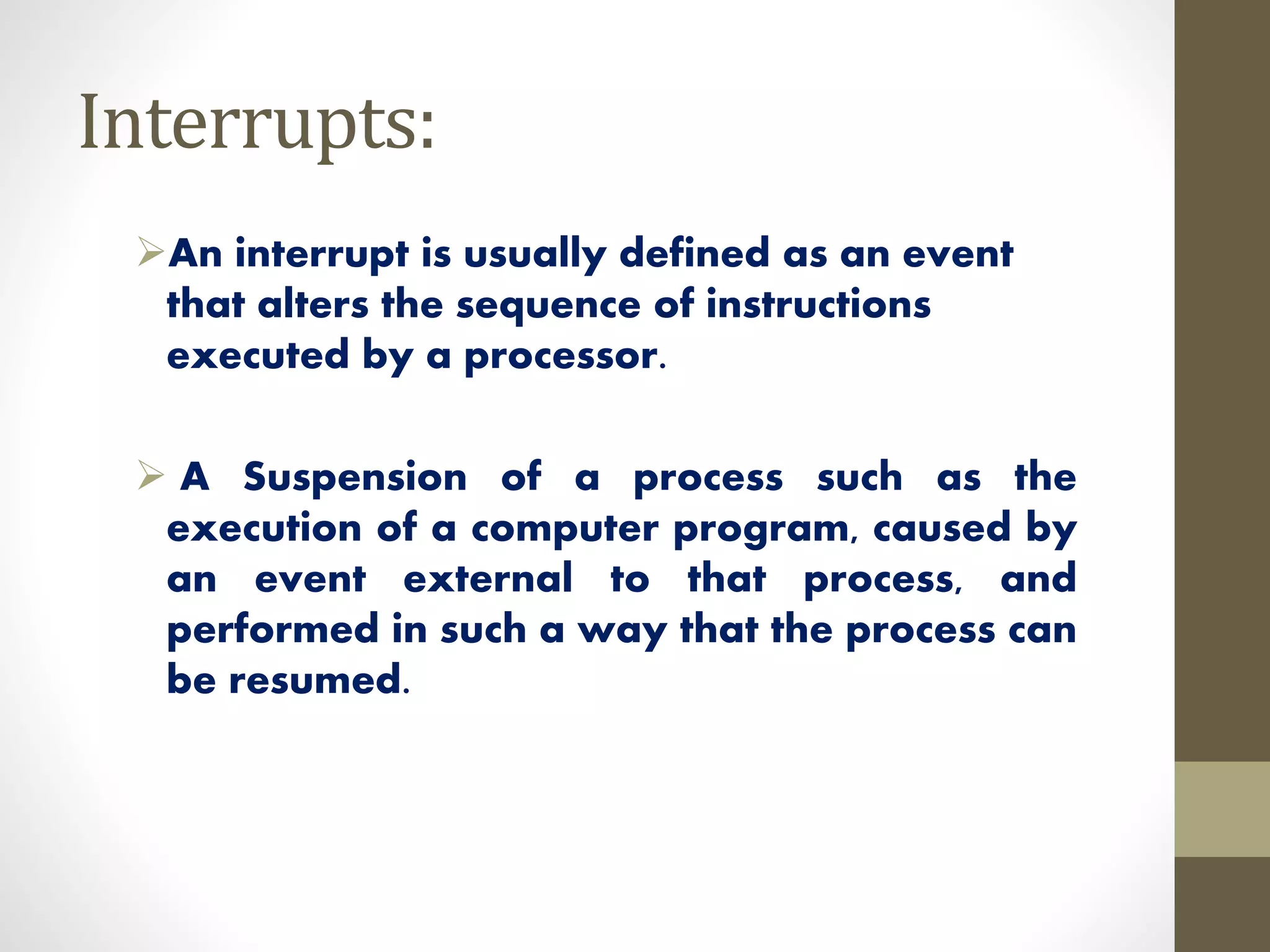 Interrupts ppt | PPTX