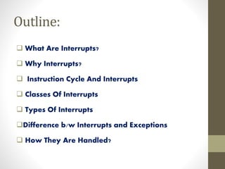 Interrupts ppt | PPTX