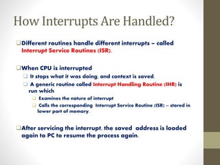 Interrupts ppt | PPT