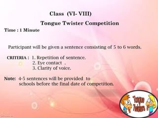 Inter School Competition CompetitionCompetitionCompetition | PPTX