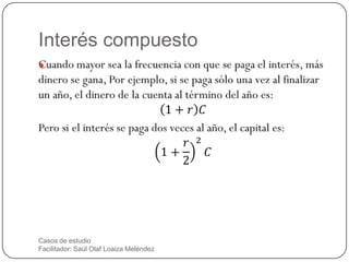 Interés compuesto continuo | PPTX