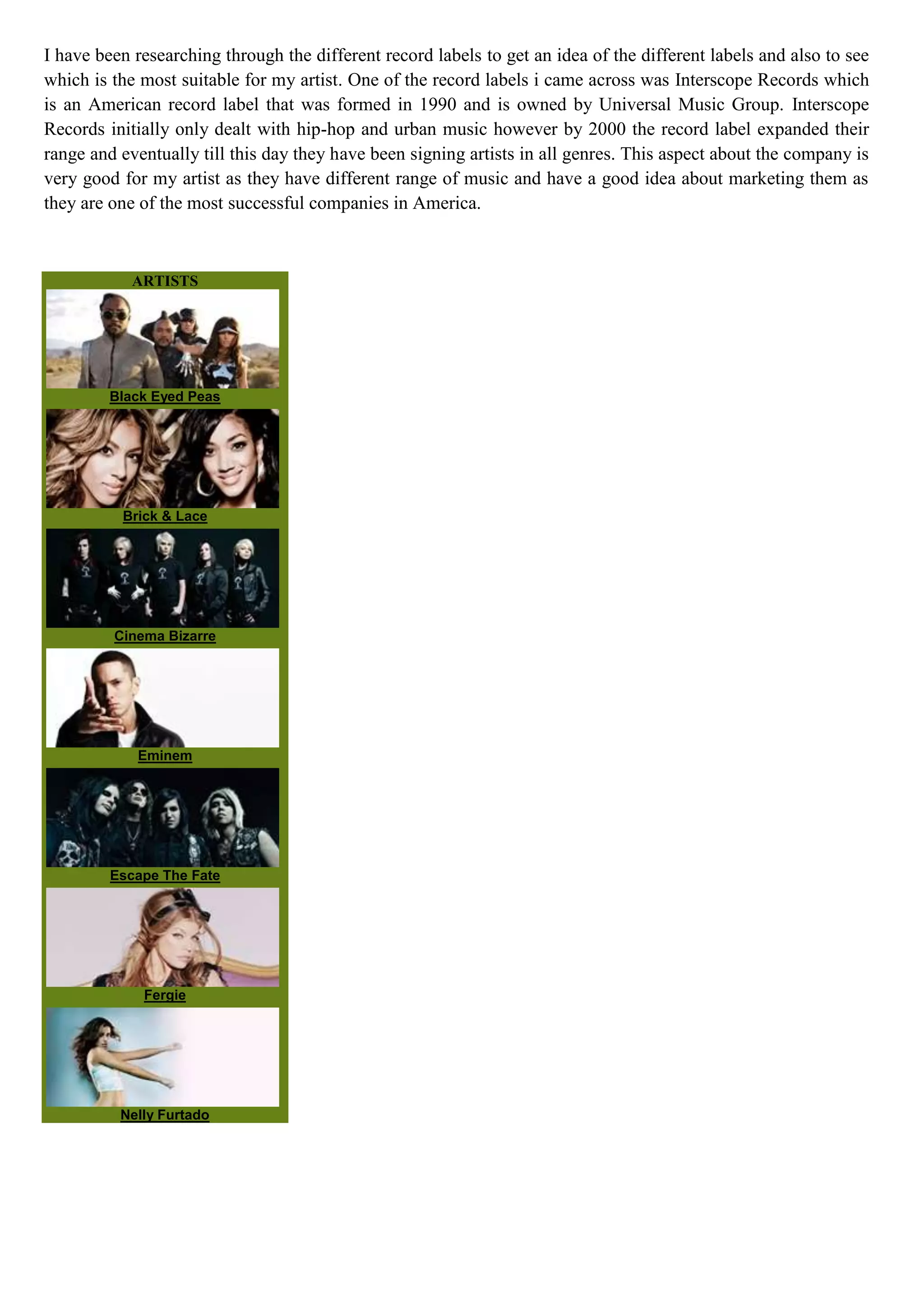 Interscope Records | PDF