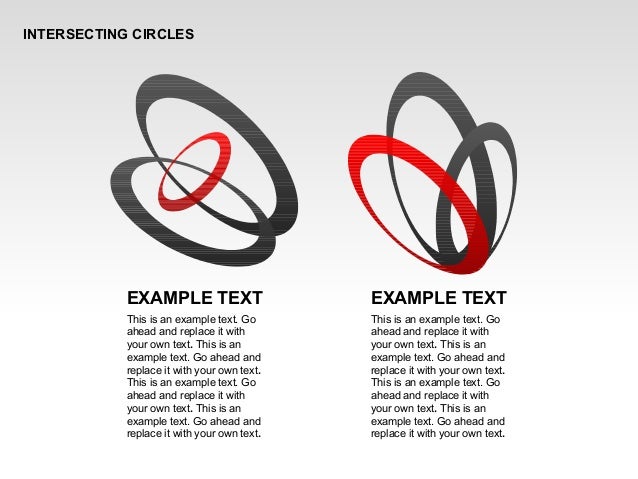 Intersecting Circles Collection for PowerPoint