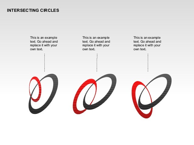 Intersecting Circles Collection for PowerPoint