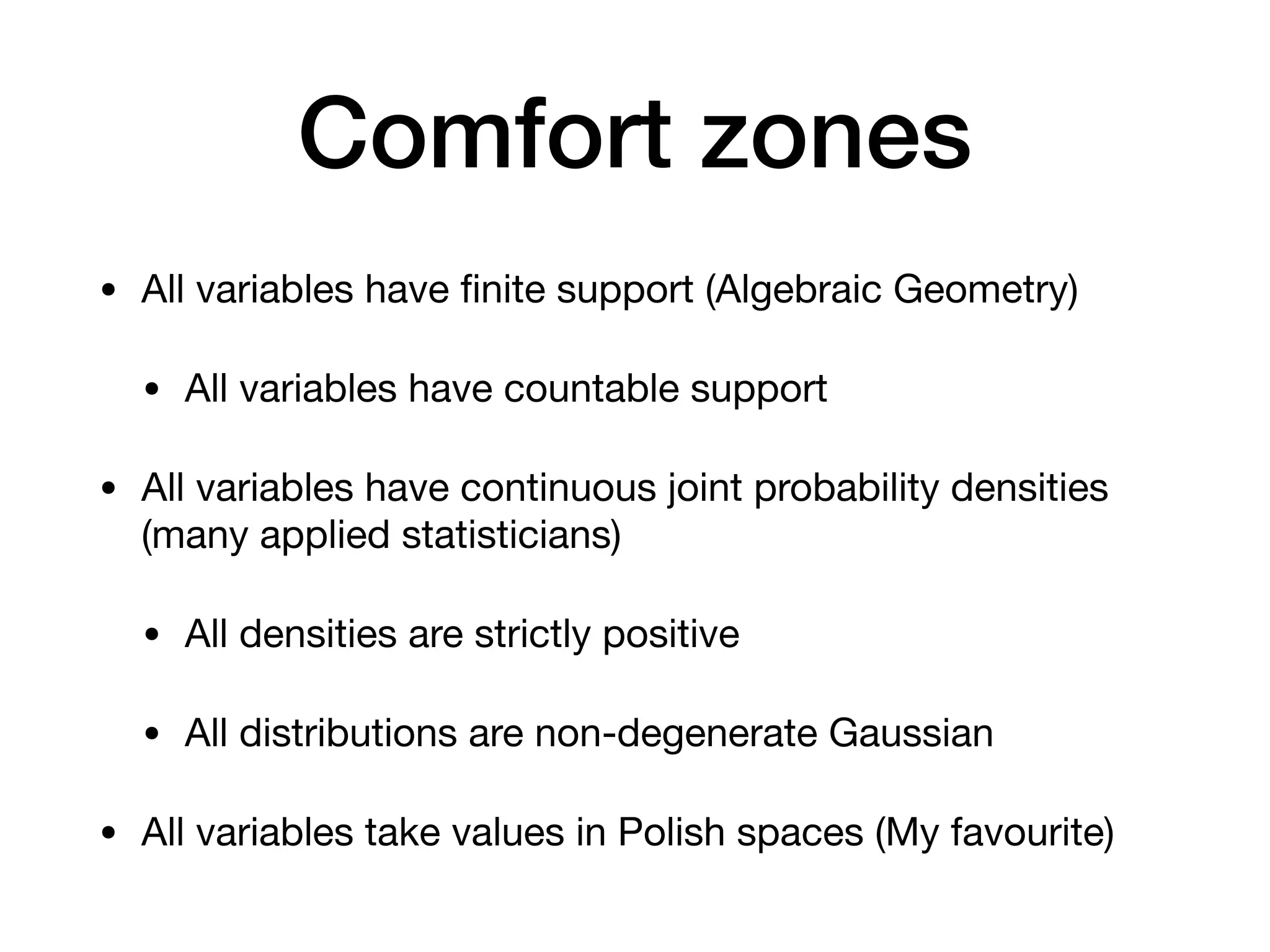 The Intersection Axiom of Conditional Probability | PPT