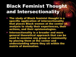 Intersectional Theory | PPT