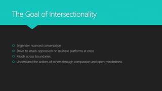 Intersectional feminism | PPTX