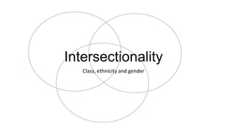 Intersectionality in education | PPTX