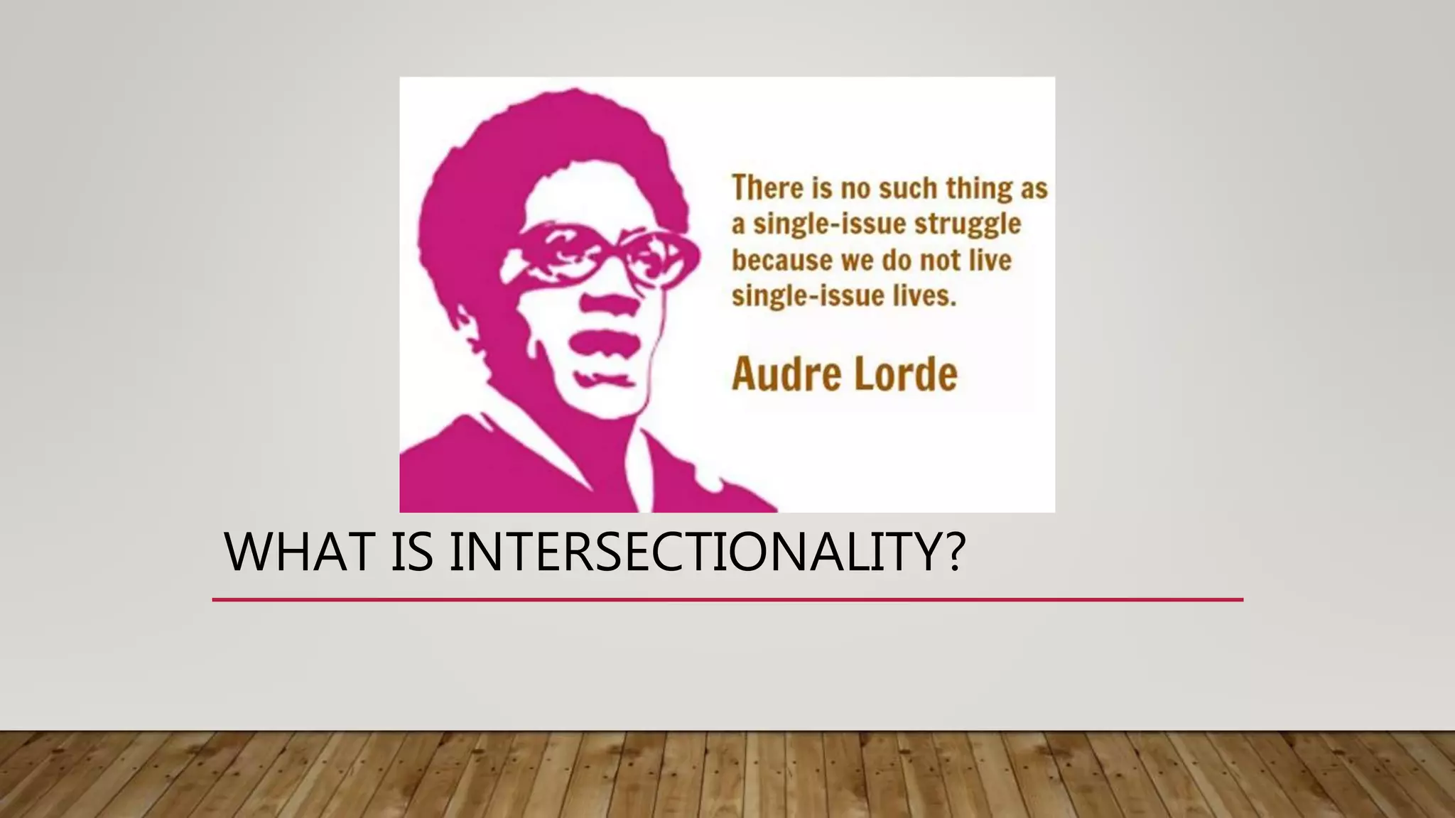 Intersectionality | PPTX