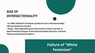 Intersectional perspectives in Feminist Criticism | PPT
