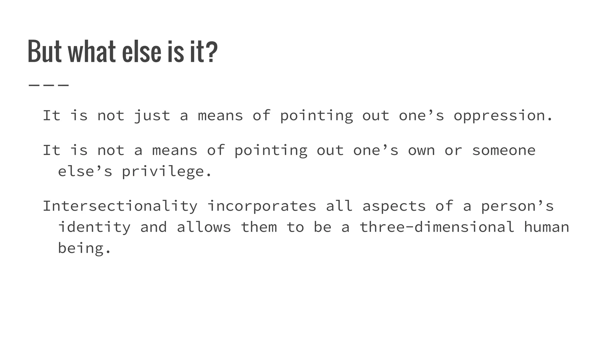 Intersectionality 101 | PPT