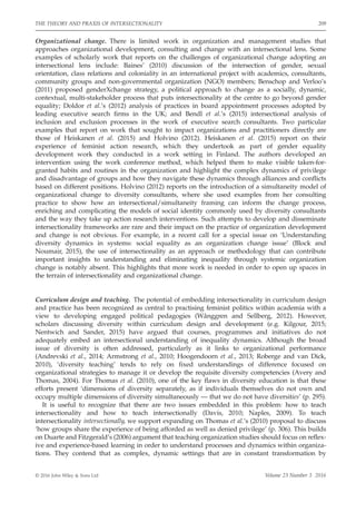 Intersectionality in Organizations | PDF