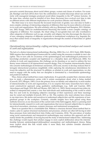 Intersectionality in Organizations | PDF