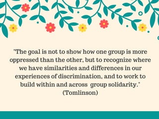 Intersectionality power point | PPT