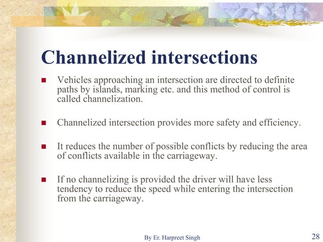 Intersection designs ppt | PPT