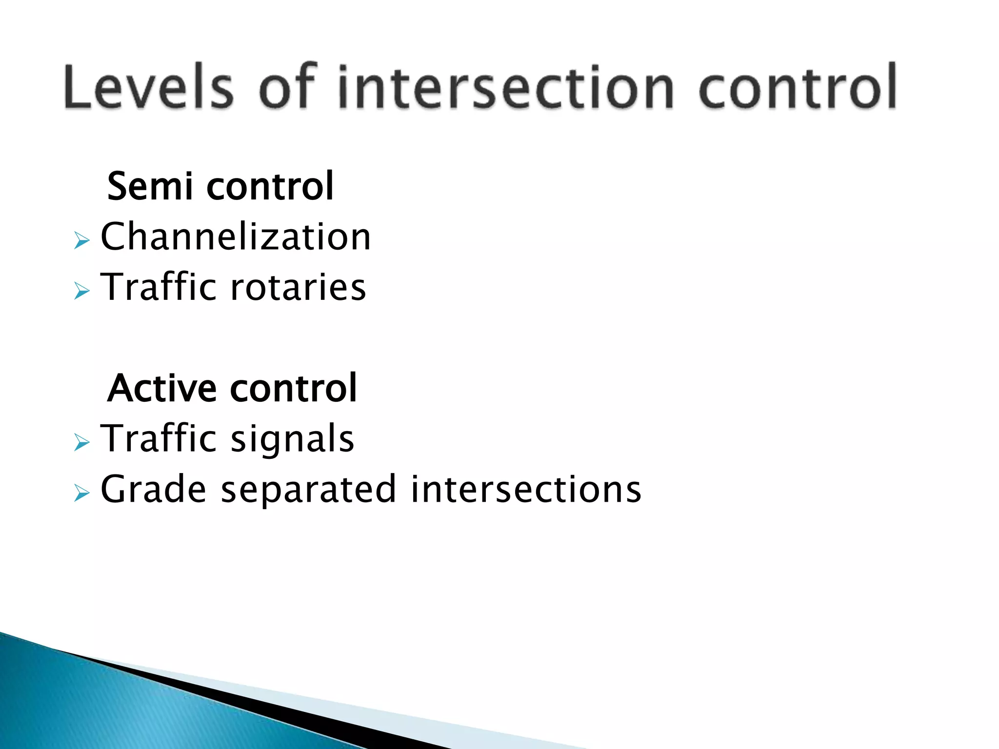 Intersection designs ppt | PPTX | Cycling | Sports