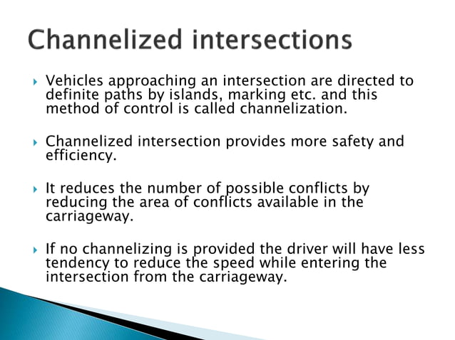 Intersection designs ppt | PPTX | Cycling | Sports