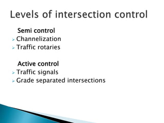 Intersection designs ppt | PPTX