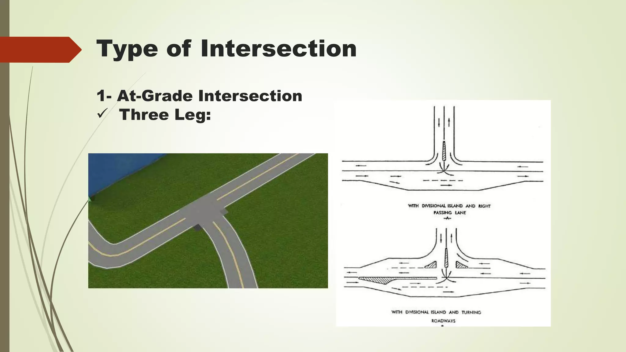 Intersection in roads by malyar talash | PPTX
