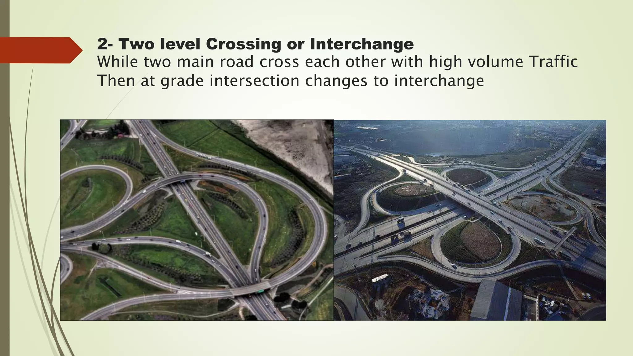 Intersection in roads by malyar talash | PPTX