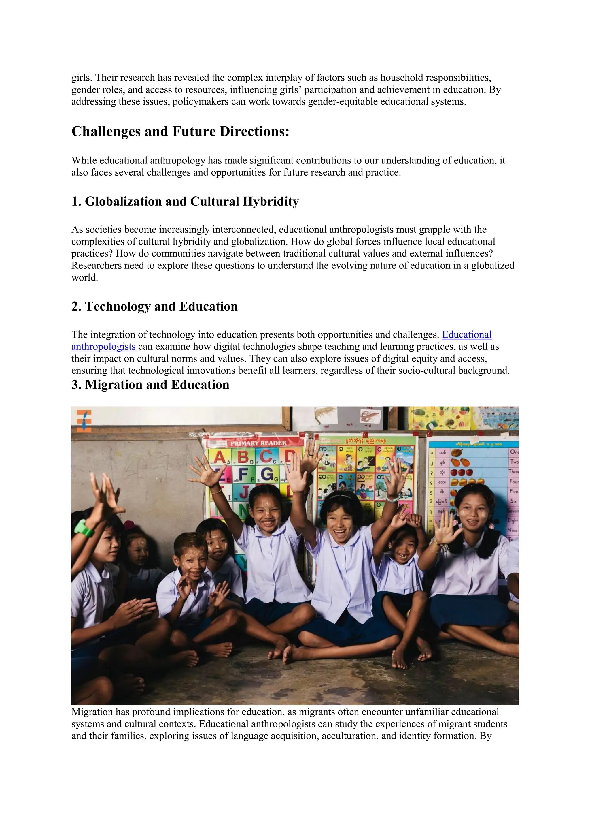 Intersection of Culture and Education: The Significance of Educational ...