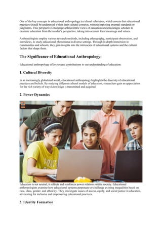 Intersection of Culture and Education: The Significance of Educational ...