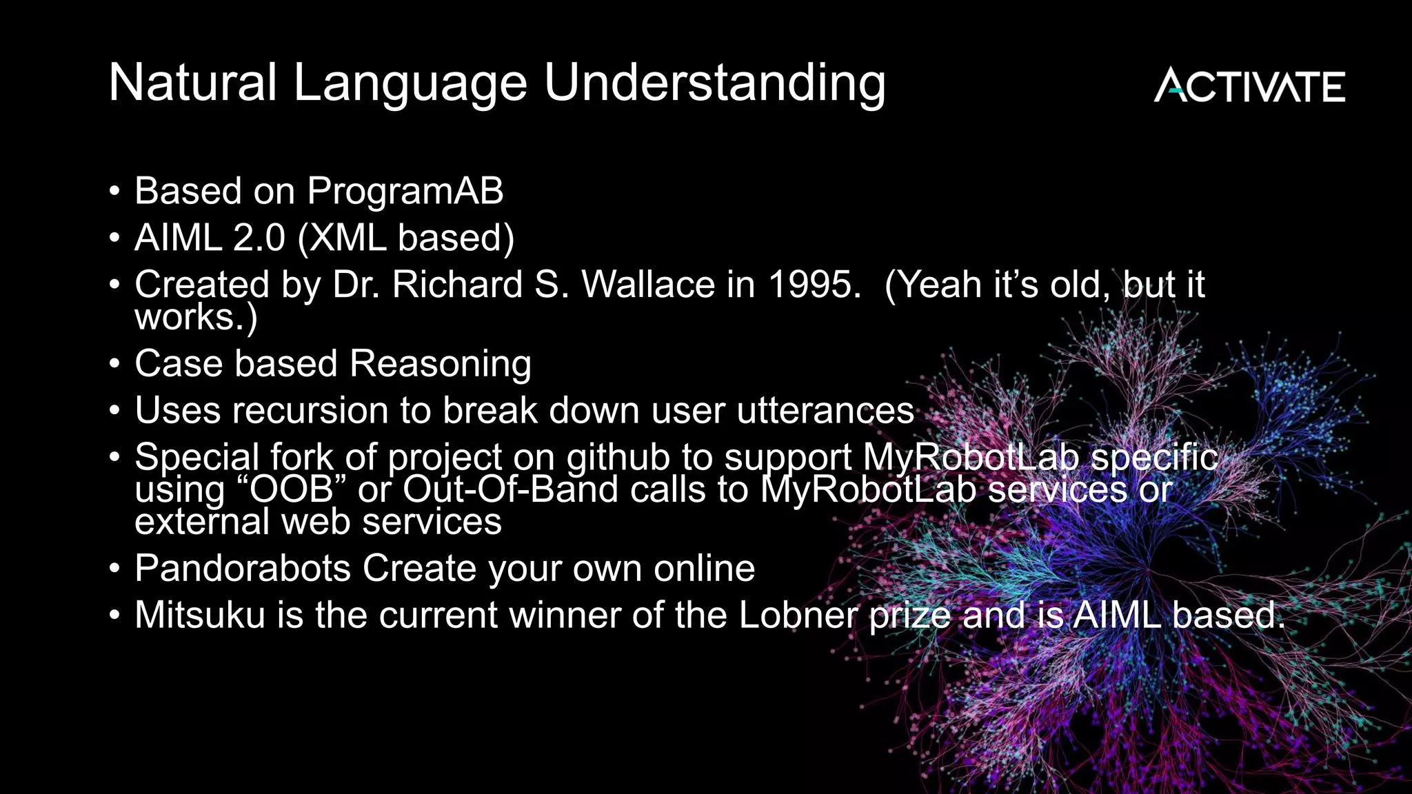 The Intersection of Robotics, Search and AI with Solr, MyRobotLab, and Deep Learning - Kevin ...