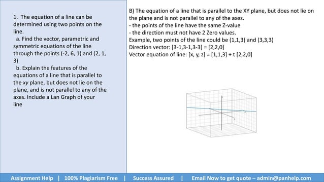 Intersections Unit Assignment - Virtual High School (VHS) - MCV4U | PPTX | Physics | Science