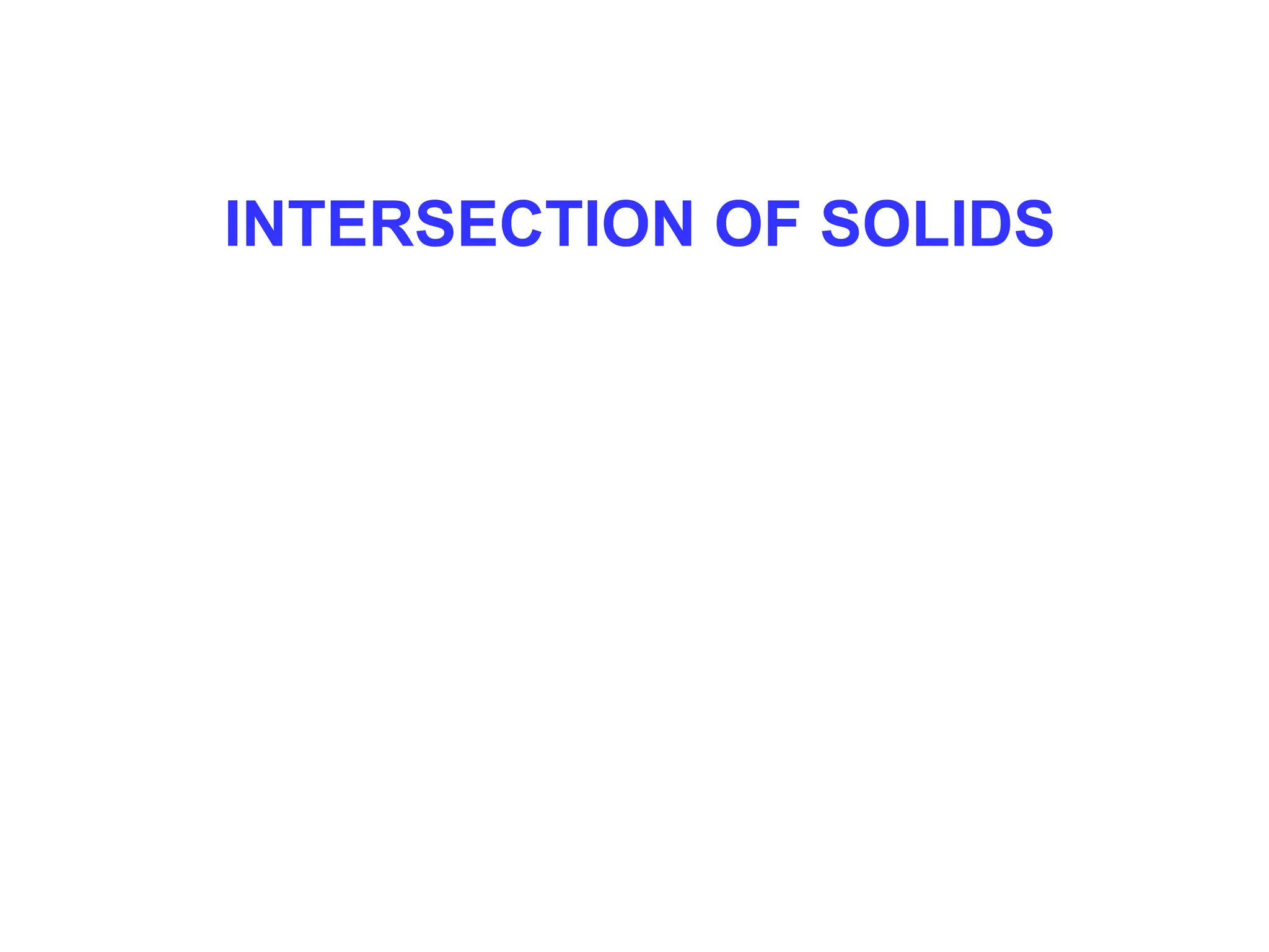 intersection solids.ppt