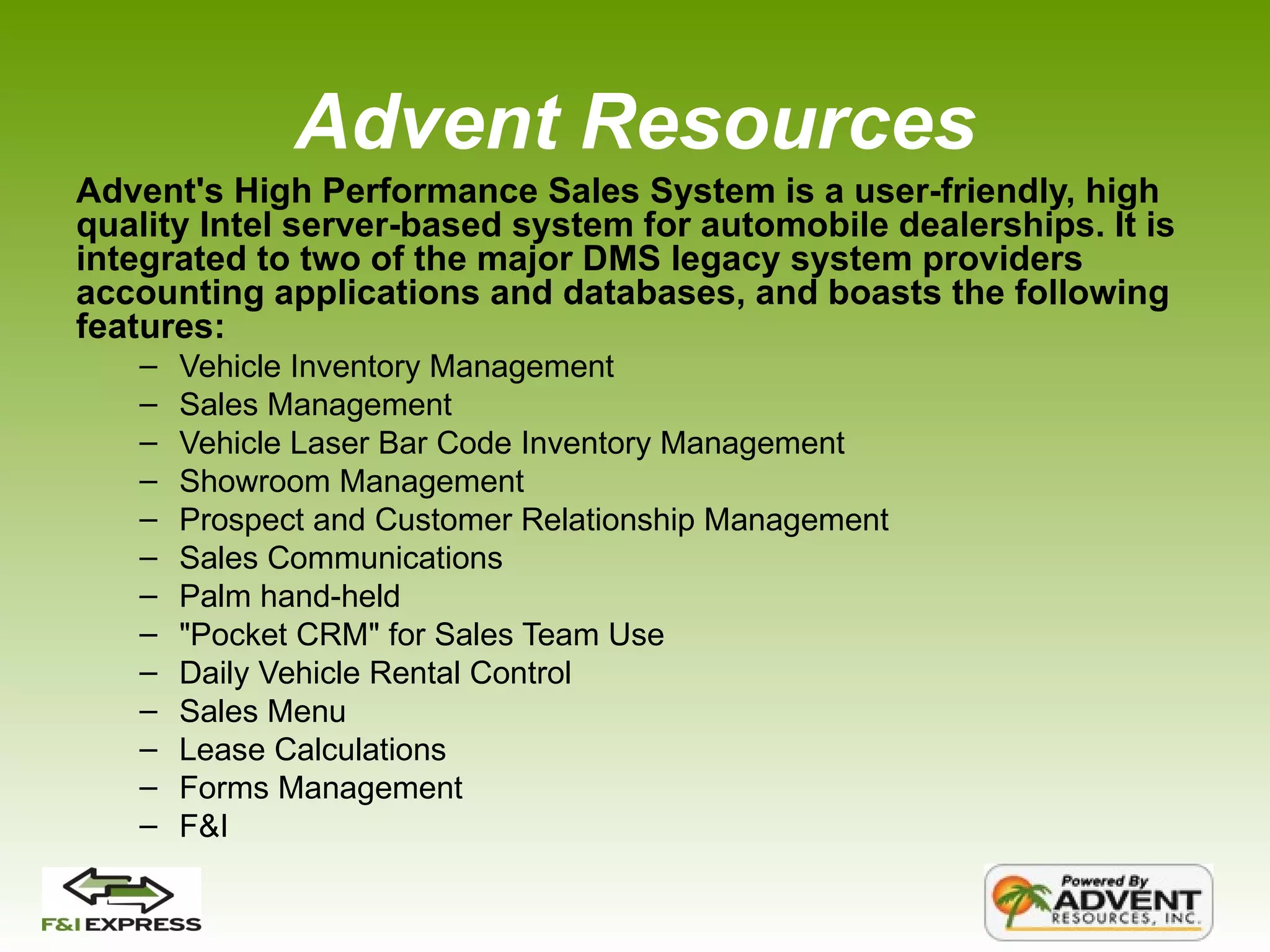 Intersection Technologies Overview April2009 | PPT
