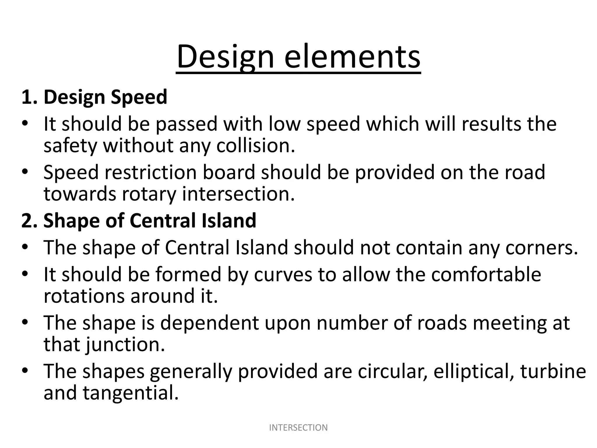 Intersection,types | PPTX