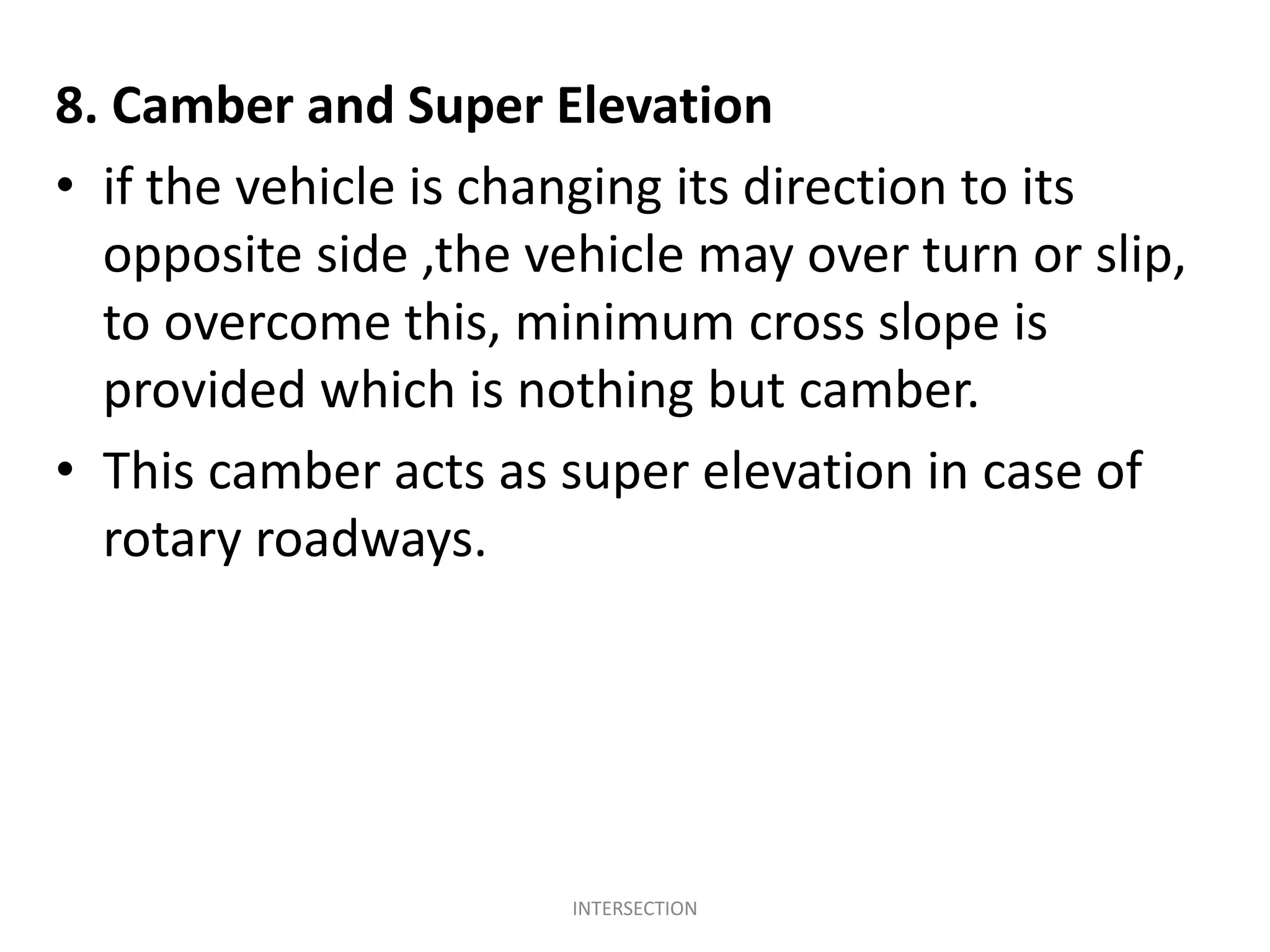 Intersection,types | PPTX