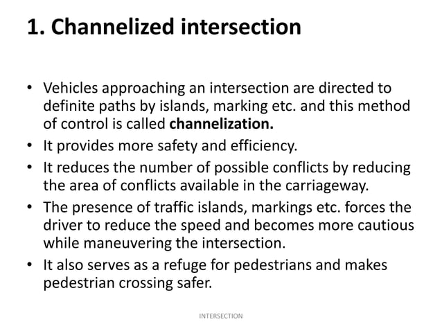 Intersection,types | PPTX | Rail Travel | Travel Type