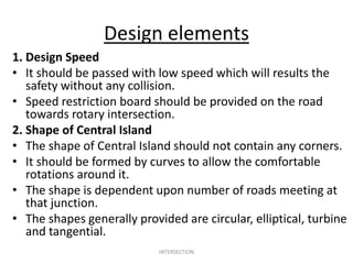 Intersection,types | PPTX