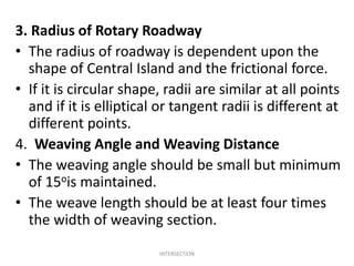 Intersection,types | PPTX