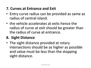 Intersection,types | PPTX