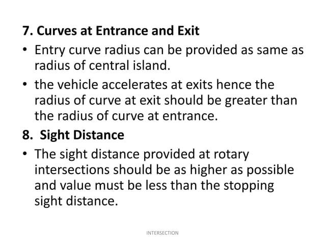 Intersection,types | PPTX | Rail Travel | Travel Type