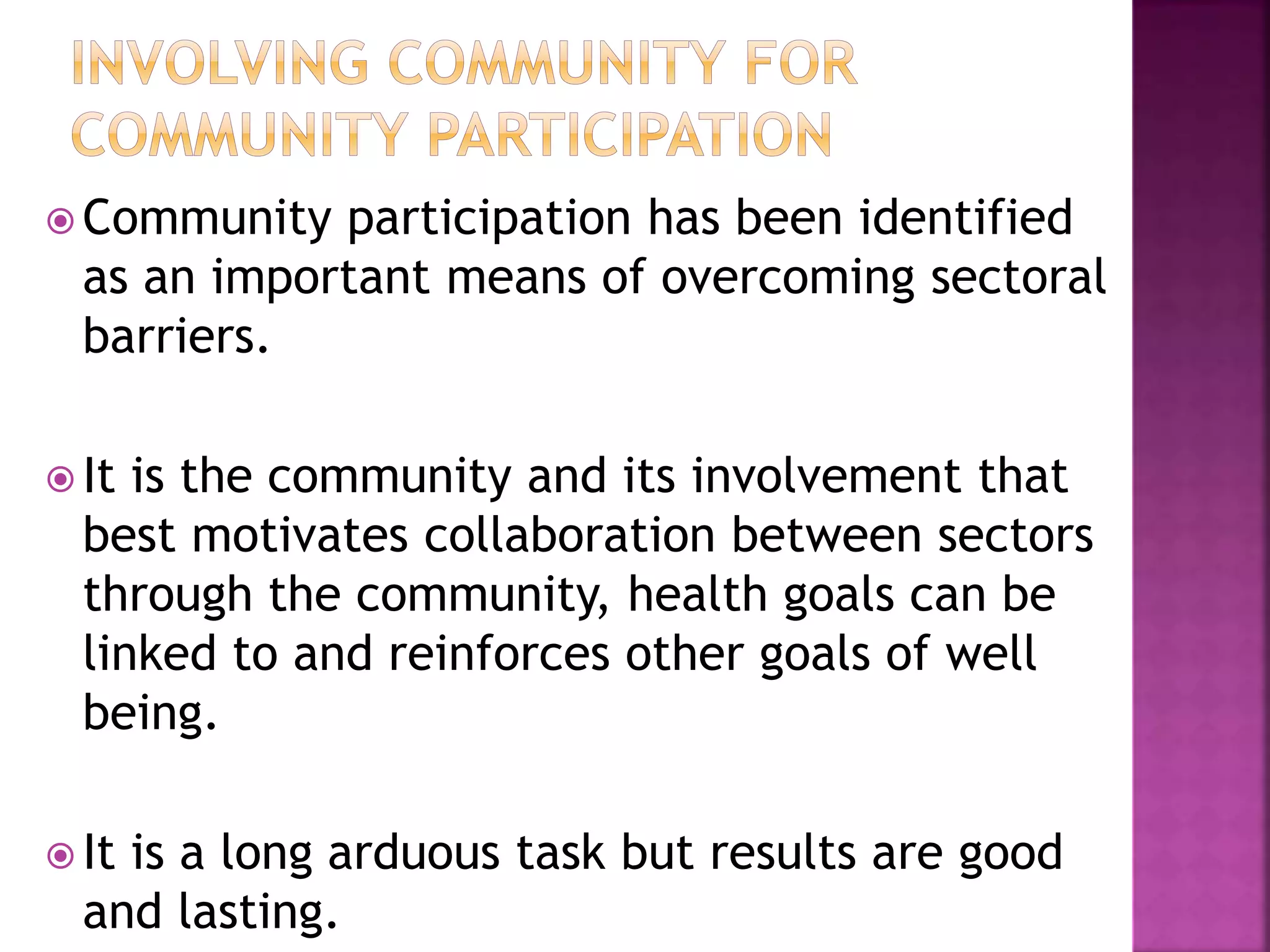 Inter sectoral coordination | PPTX