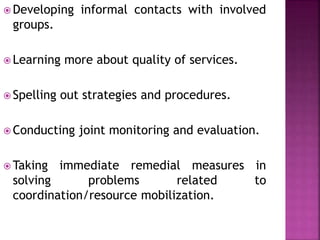 Inter sectoral coordination | PPTX