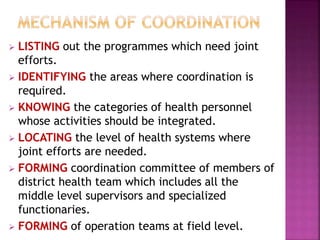 Inter sectoral coordination | PPTX