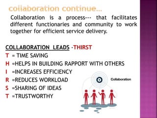 Inter sectoral coordination | PPTX
