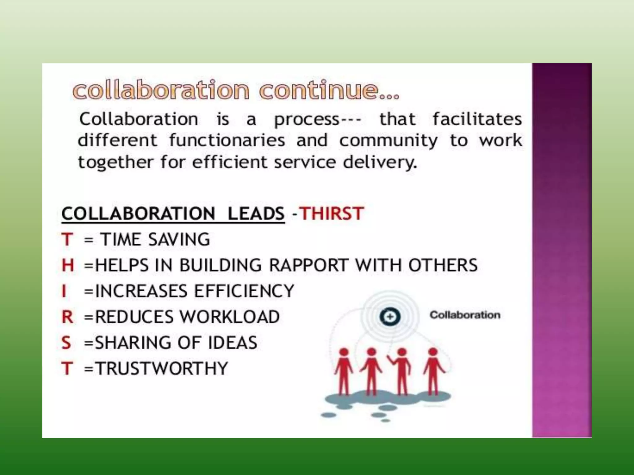 Intersectoral coordination | PPTX