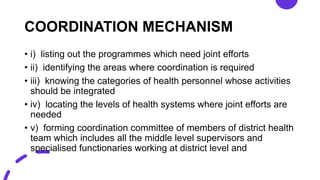 Intersectoral coordination | PPTX